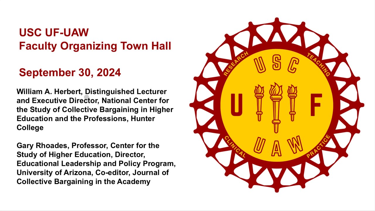 UF UAW Town Hall - YouTube
