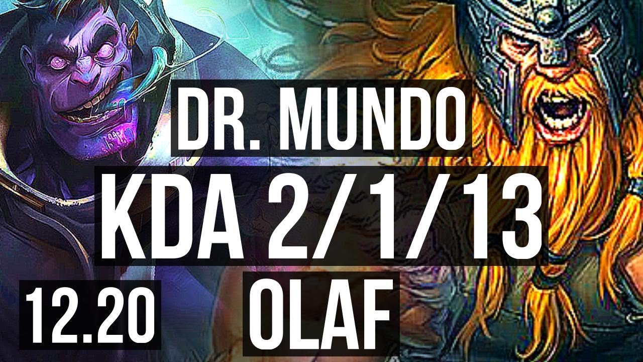 DR. MUNDO vs OLAF (TOP) | 2/1/13 | KR Diamond | 12.20 - YouTube