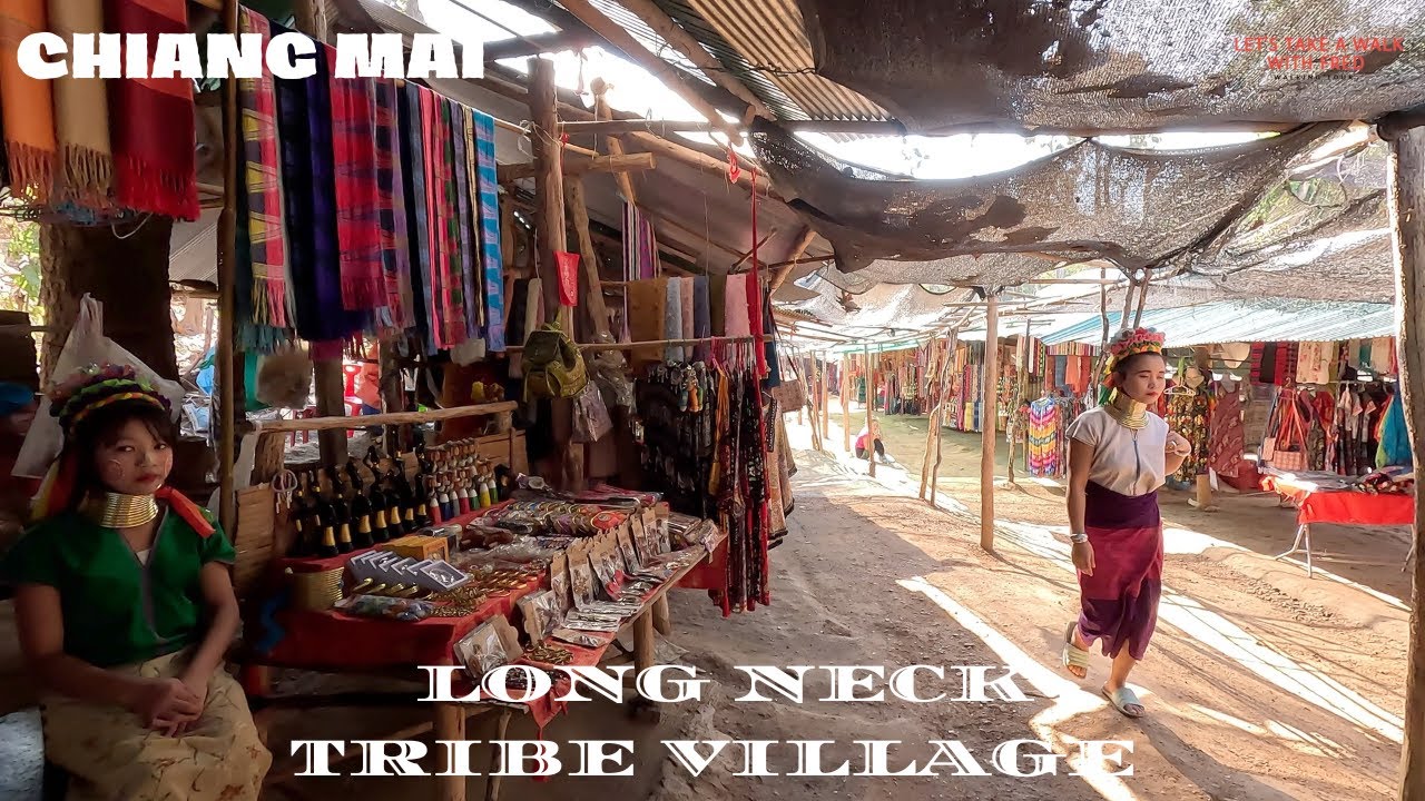 Thailand Long Neck Tribe Karen Village Chiang Mai Walking Tour Thailand ...