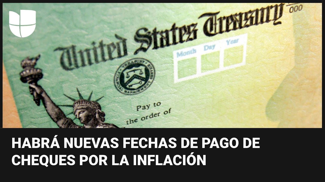 Anuncian nuevas fechas de pagos para los cheques de ayuda por la ...
