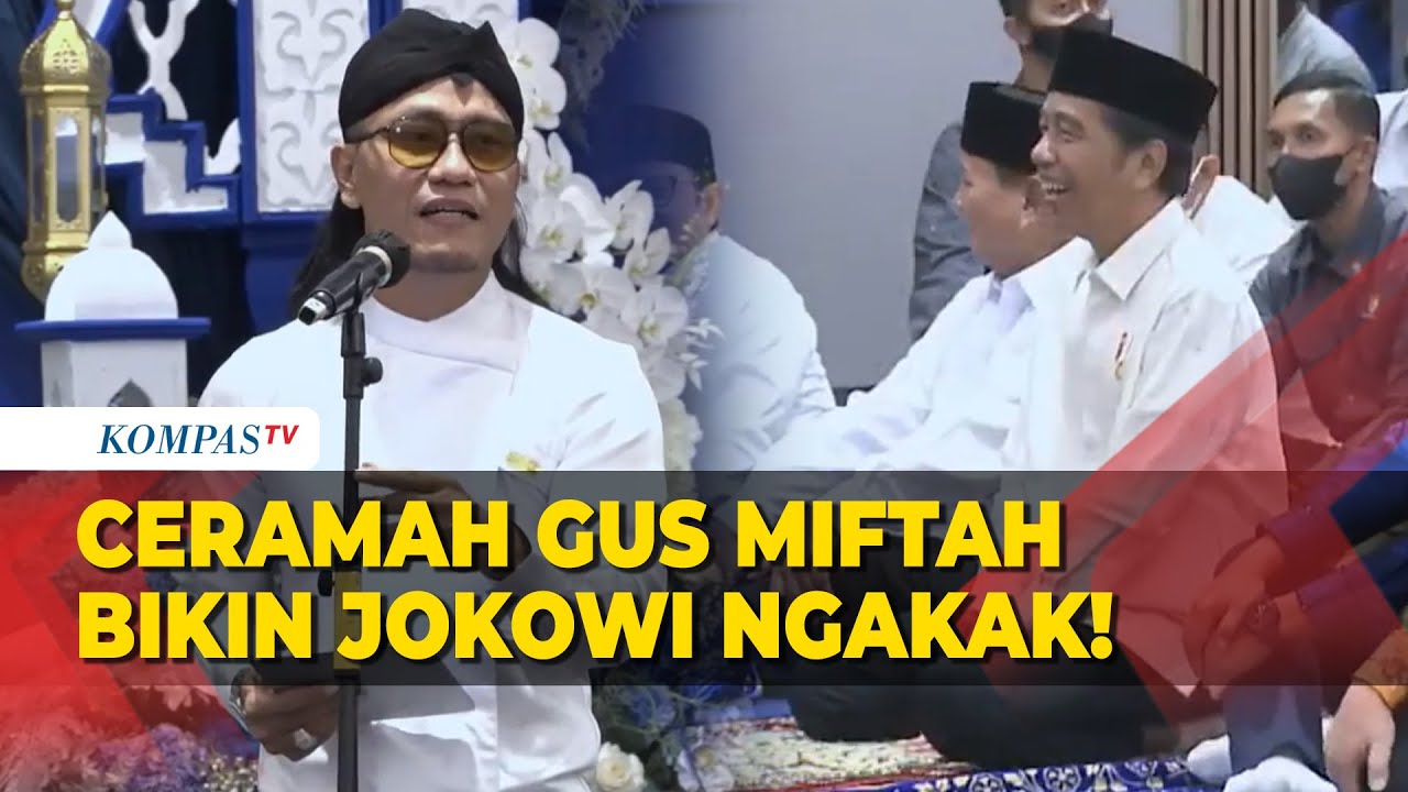 [FULL] Guyonan Gus Miftah Bikin Ngakak Jokowi dan Para Ketum Partai ...