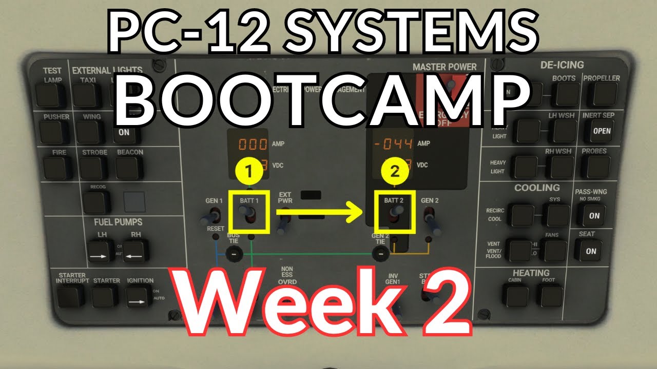 PC-12 Systems Bootcamp Week 2 - YouTube