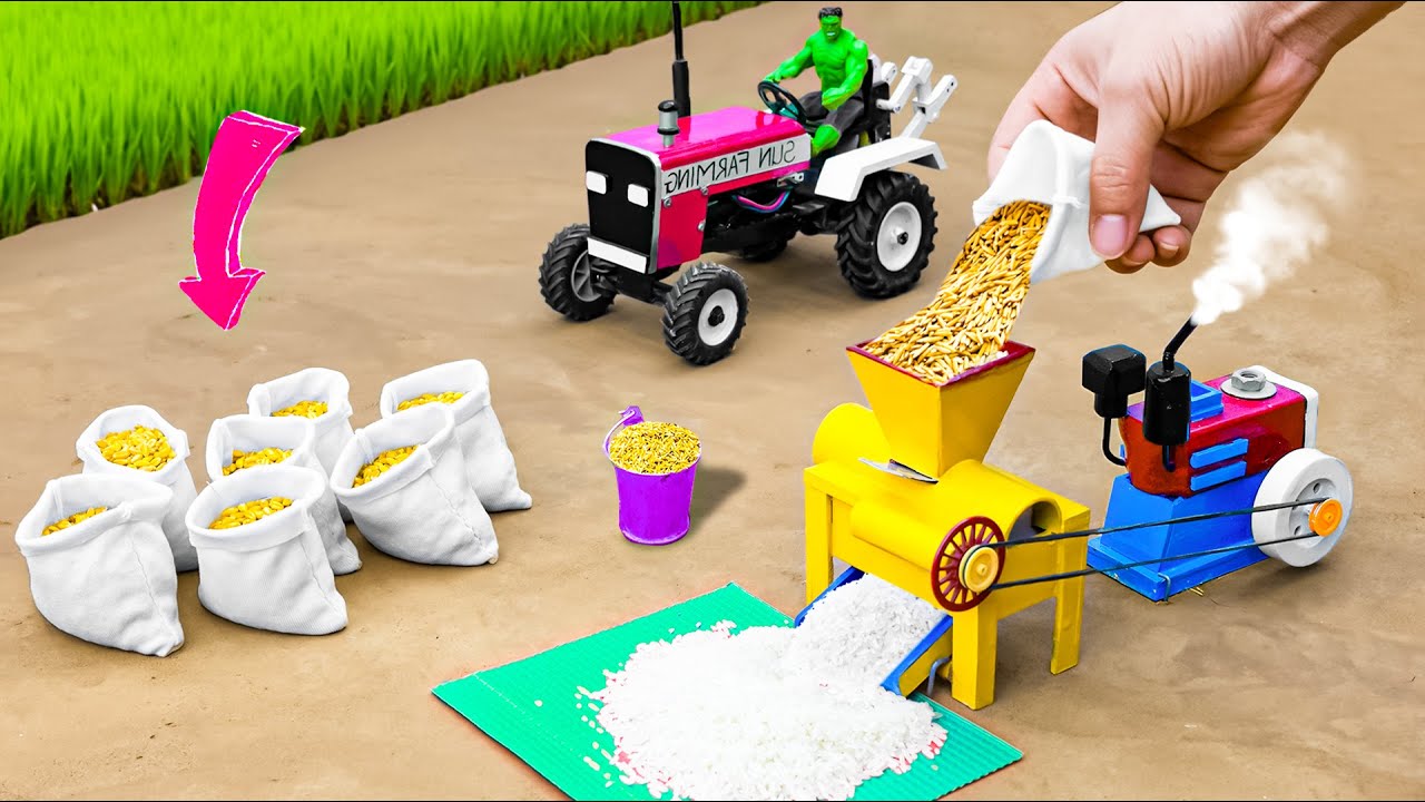 Top 4 DIY Tractor making Agricultural Machines science project P2 | how ...