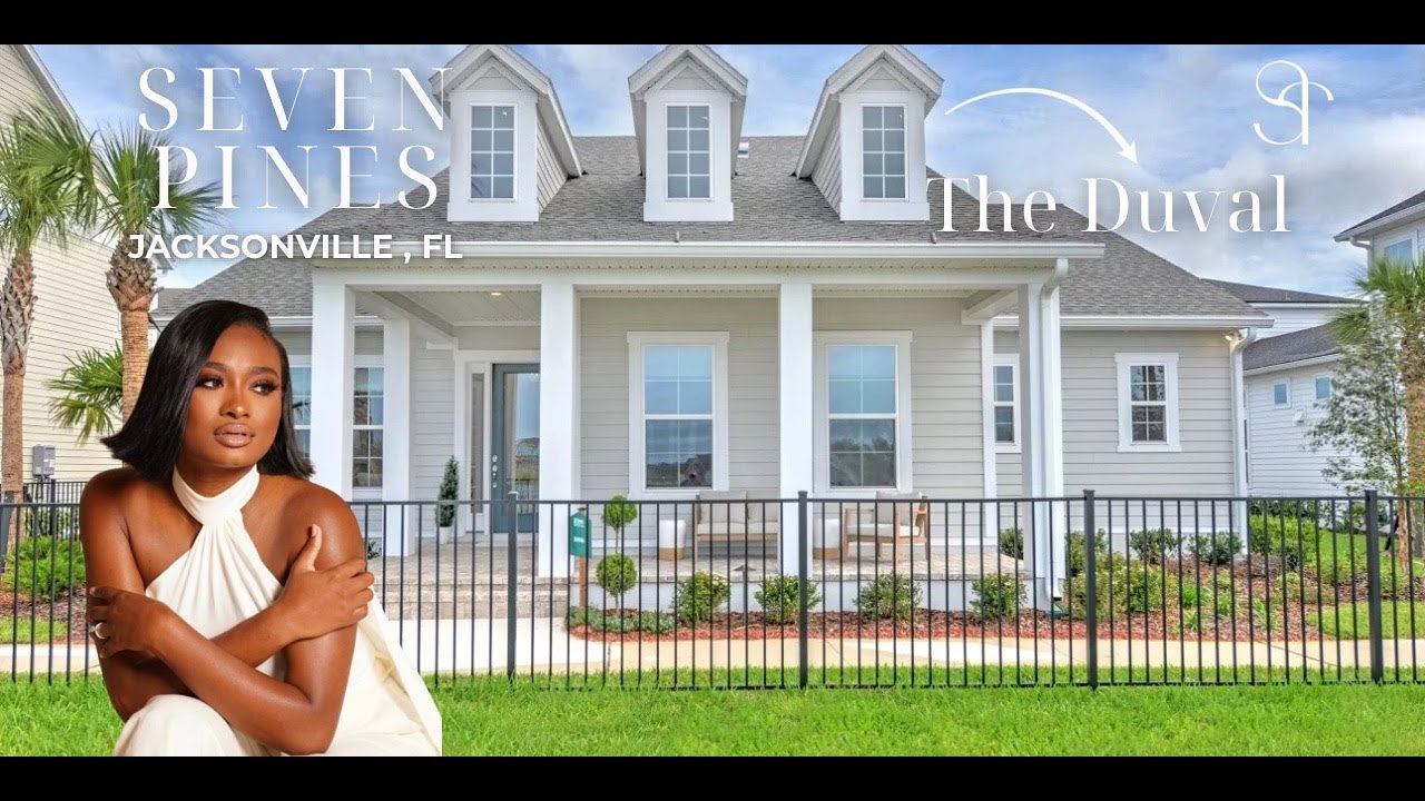 Seven Pines | Duval Model #realestate #realtor #jacksonville - YouTube