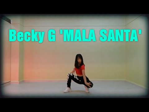 Becky G - MALA SANTA  (mirrored dance)Coreana🇰🇷 korean dancer 진댄스스쿨 유진쌤