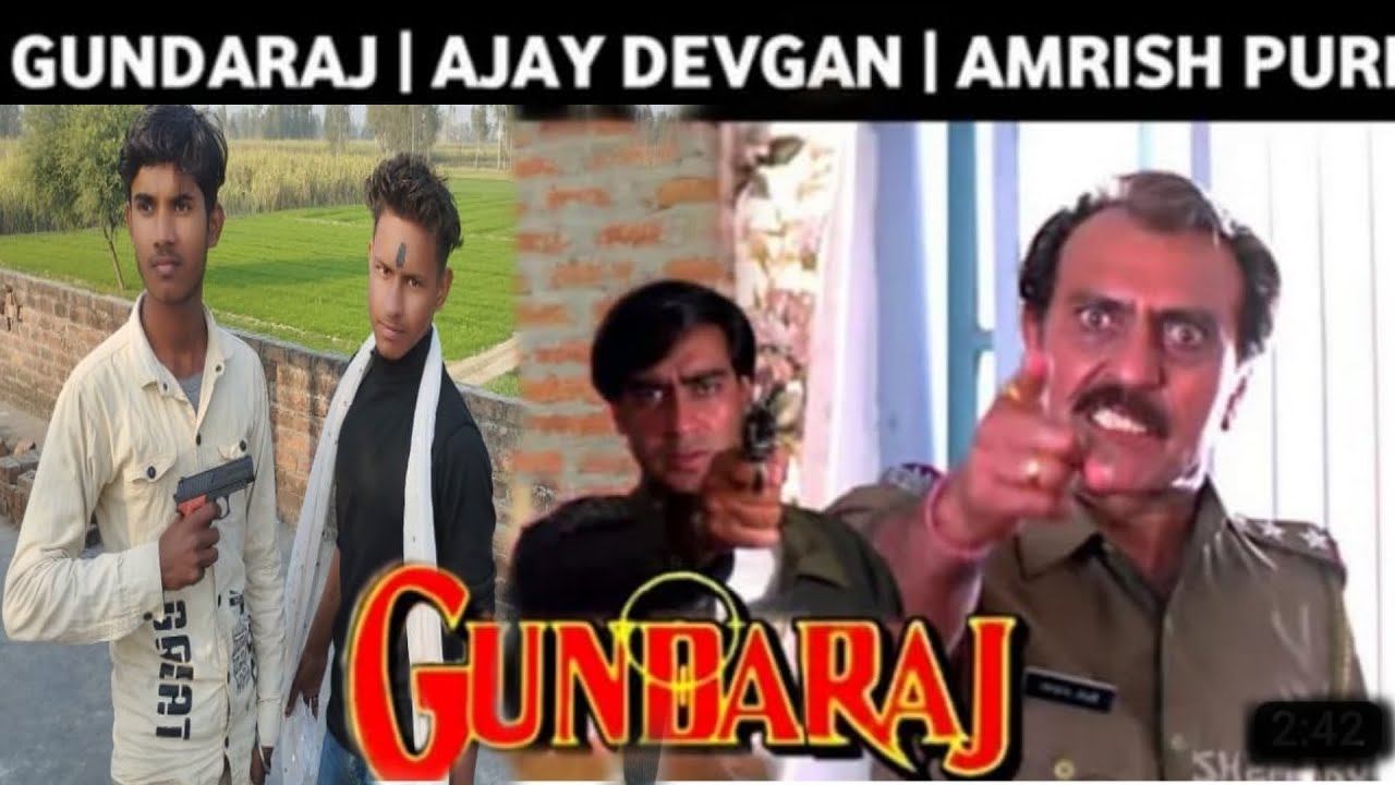 Gundaraj (1995) | Ajay Devgan | Amrish I Puri | Gundaraj Movie Best ...