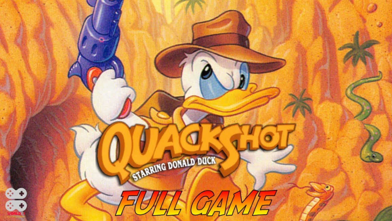 Quackshot (Sega Genesis/Mega Drive) Full Game Playthrough - YouTube