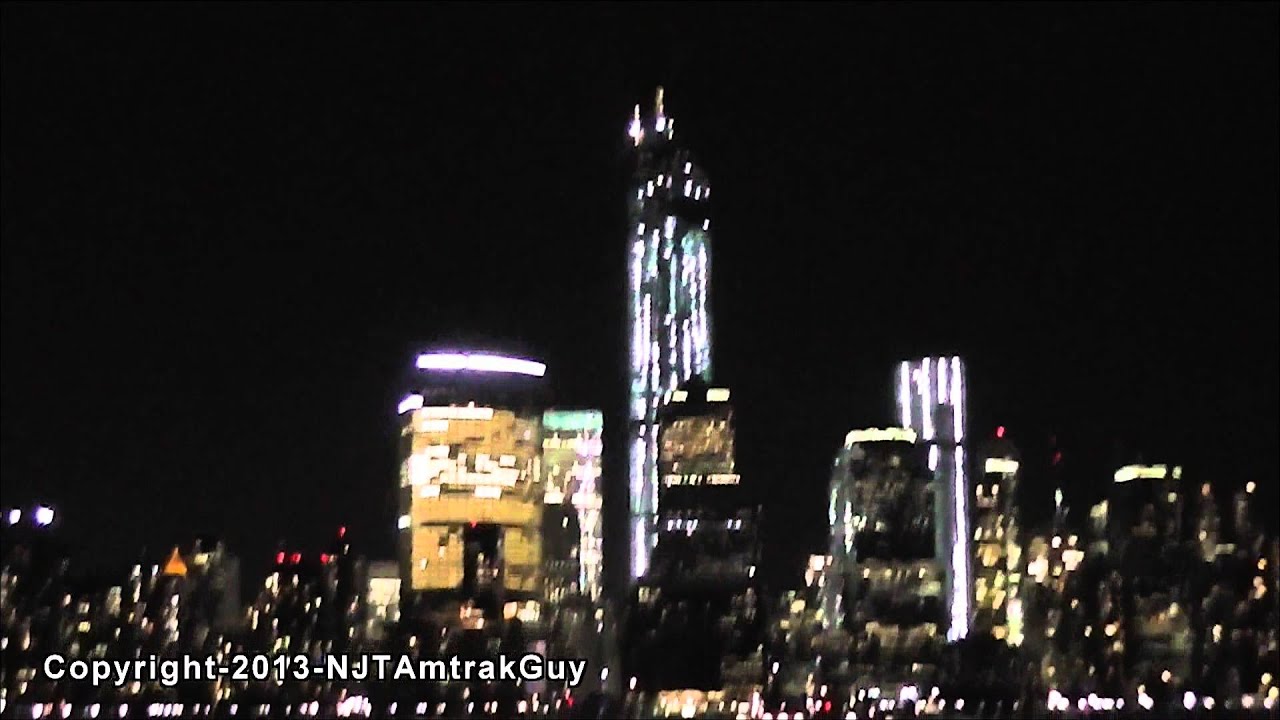 Night Quick Look at One World Trade Center / Freedom Tower 5/31/2013 ...