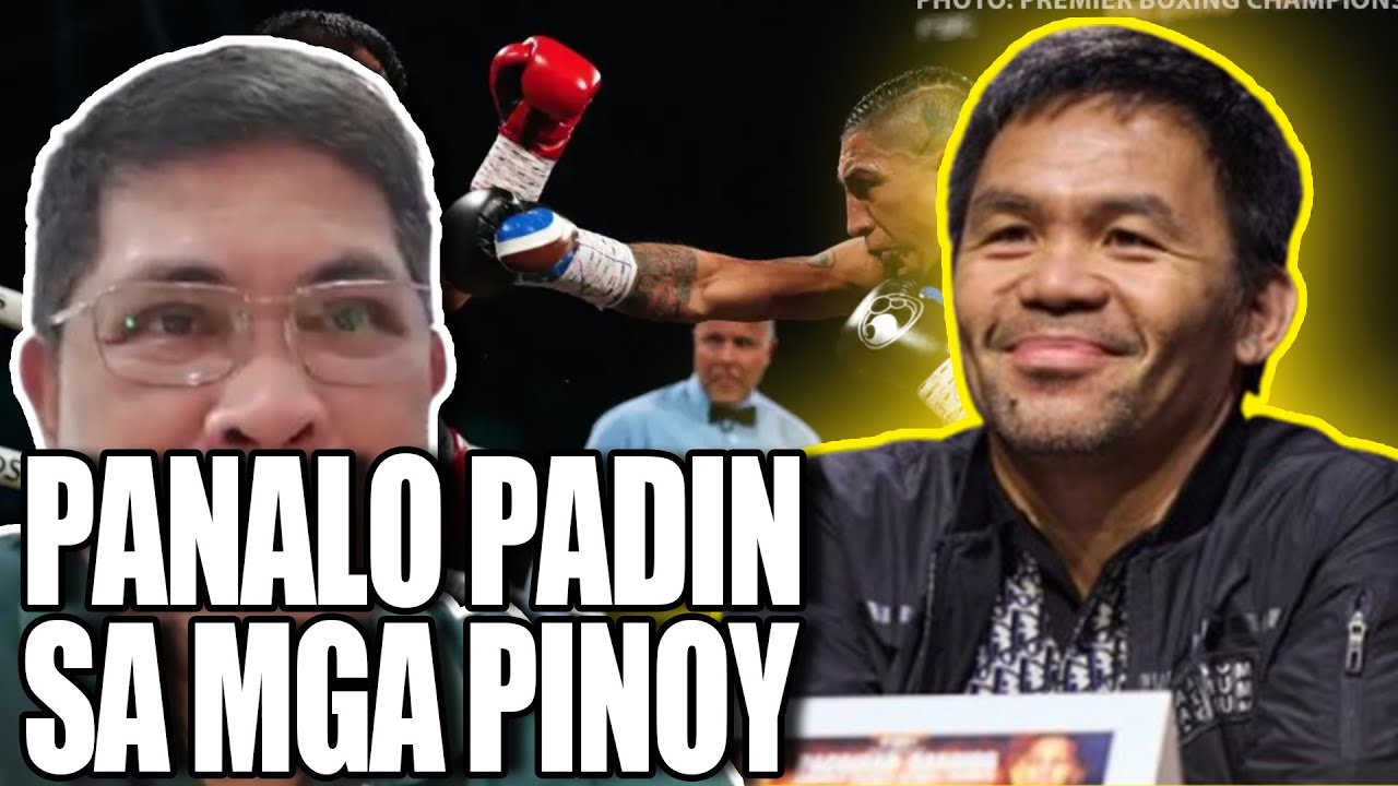 MANNY PACQUIAO, PANALO PA RIN!!! - YouTube