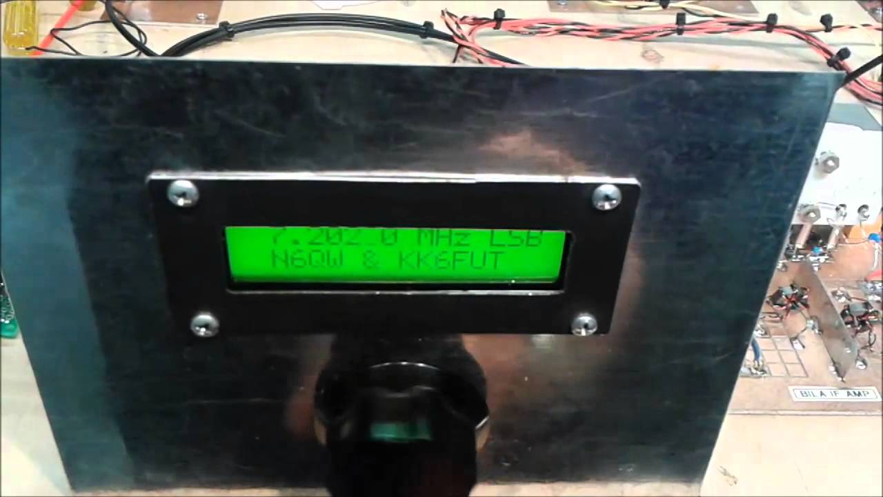 The Lets Build Something SSB Transciever with a Yaesu FT-101 Crystal ...