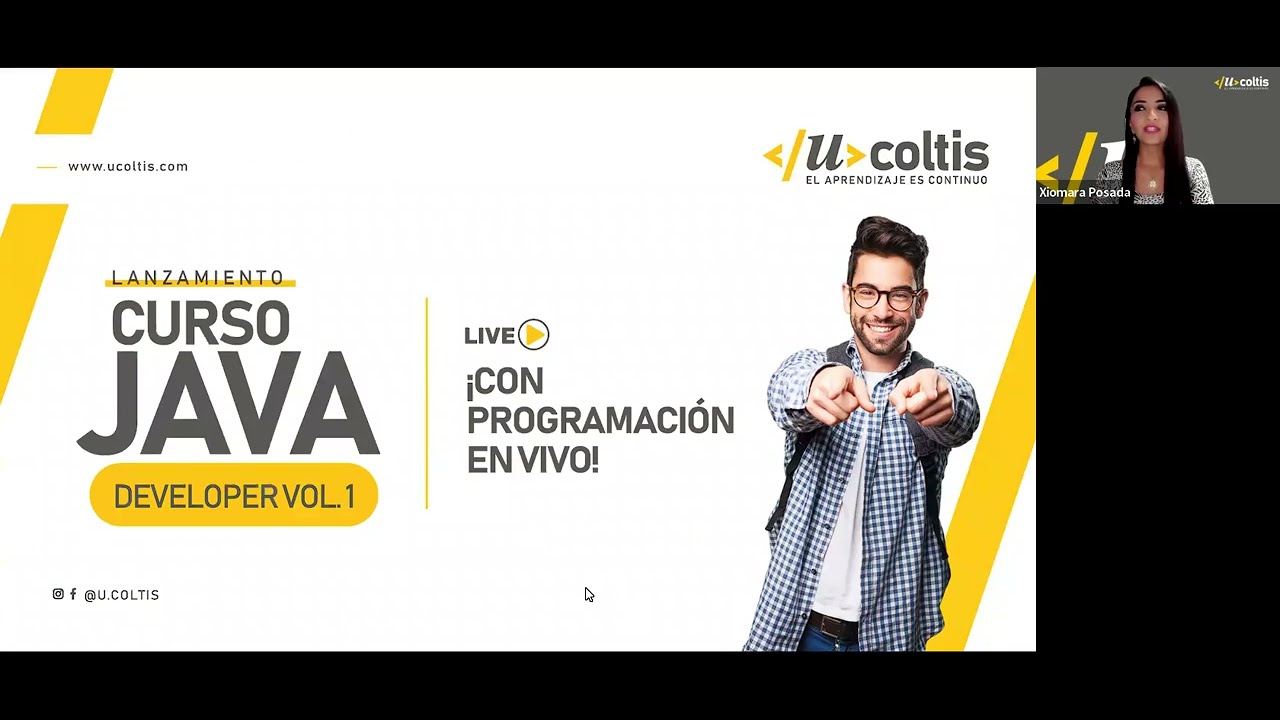 Lanzamiento curso Developer Java Vol. 1 - YouTube