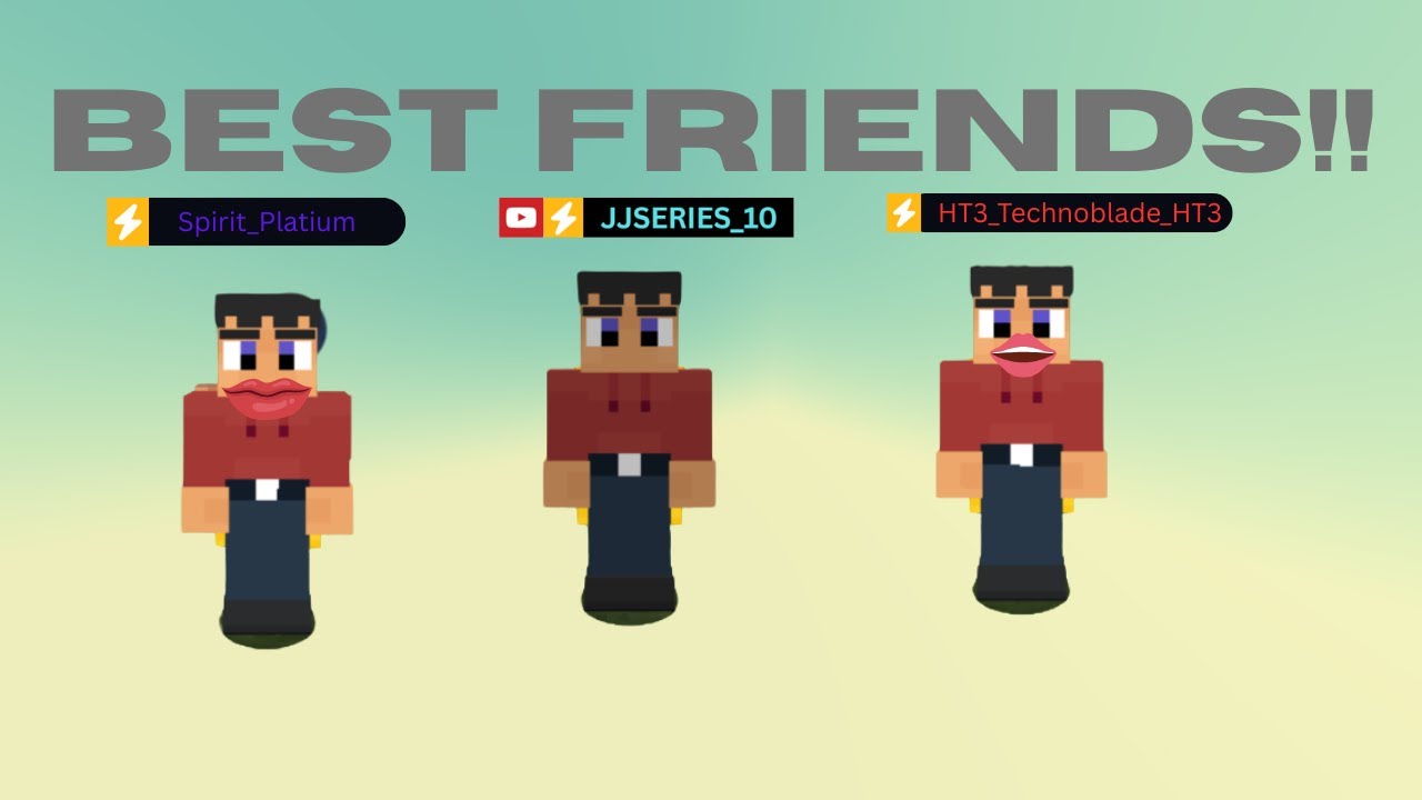 I played with my Best friends (ft HT3_Technoblade_HT3) (ft Spirit ...