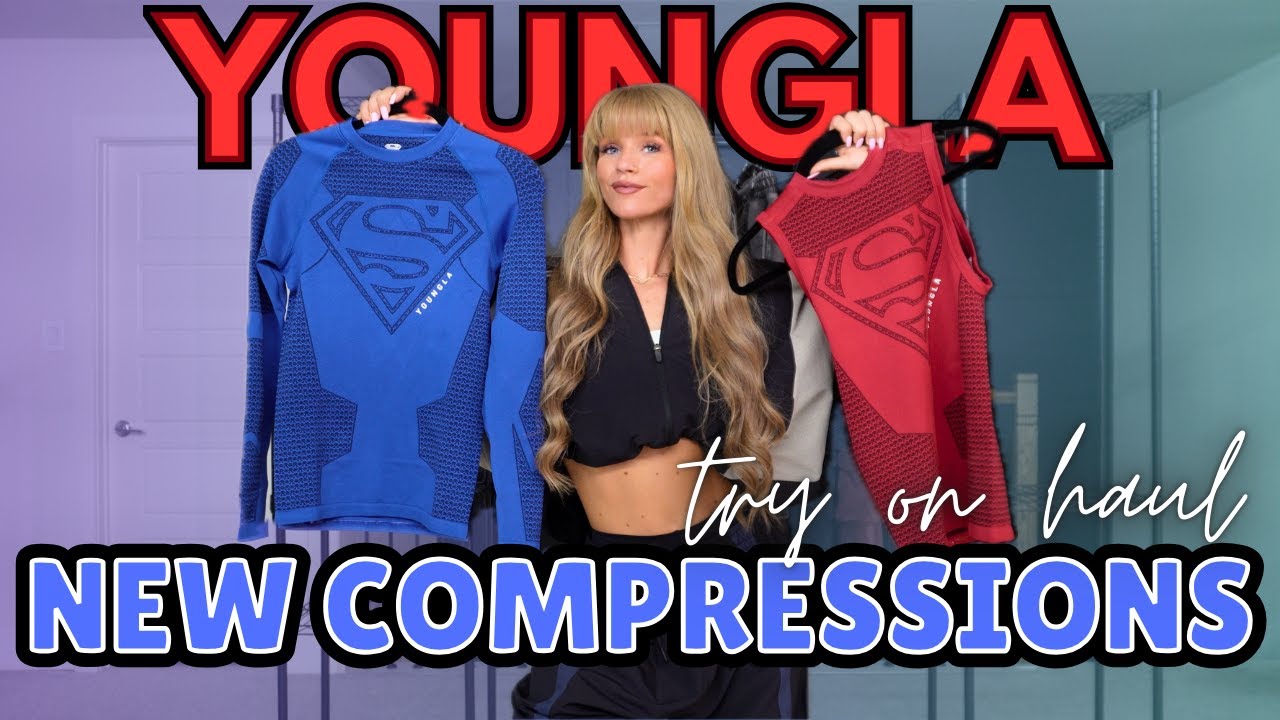 YOUNGLA DROP | Full try on haul including the new SUPERMAN & CLASSIC ...
