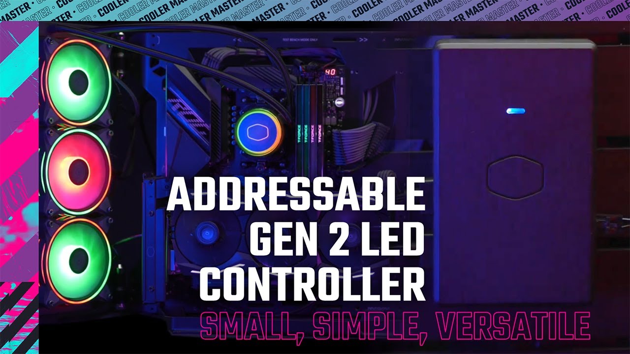 Cooler Master Addressable GEN 2 LED Controller. SMALL, SIMPLE ...