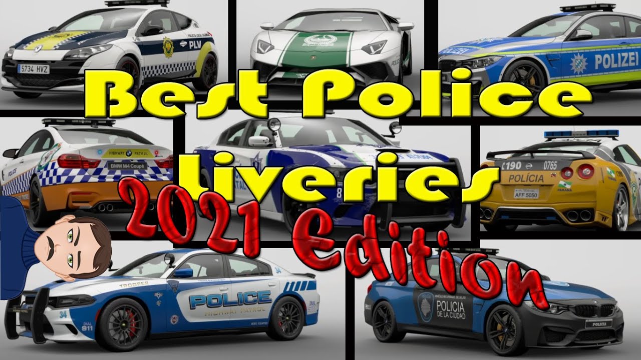 BEST POLICE CAR LIVERIES / Cop Car Liveries - Gran Turismo Sport - 2021 ...