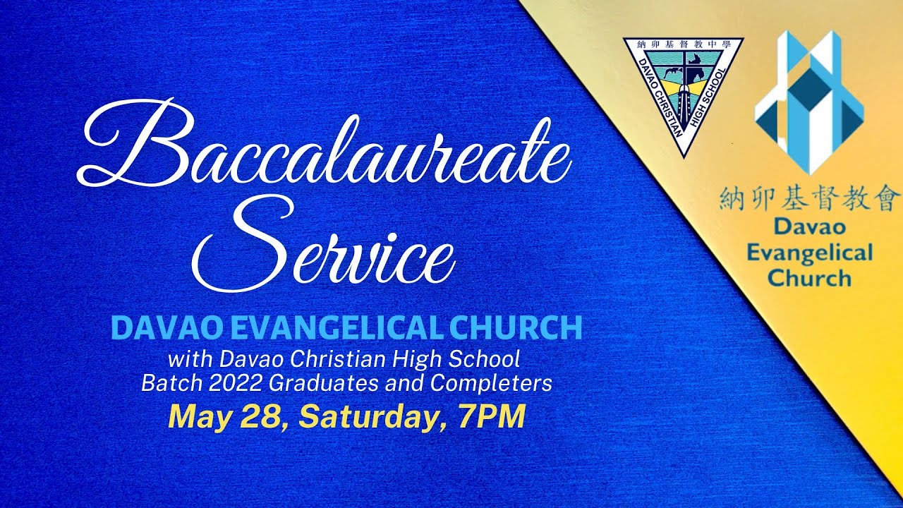 Baccalaureate Service 2022 - YouTube