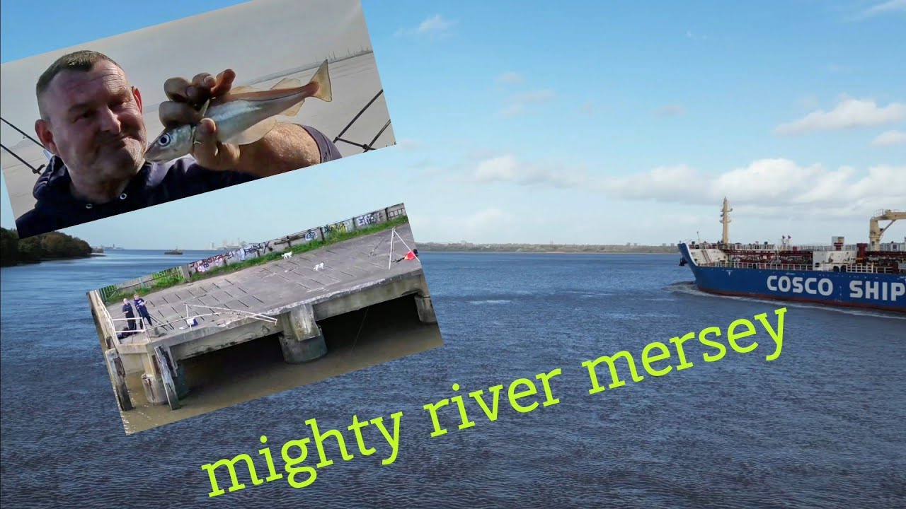 River mersey fishing . uk sea fishing - YouTube