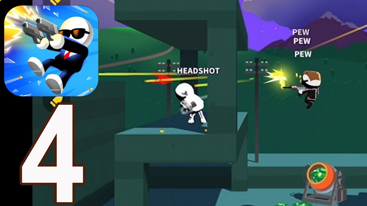 Johnny Trigger - Gameplay Walkthrough Part 4 - levels 56-82(iOS ...