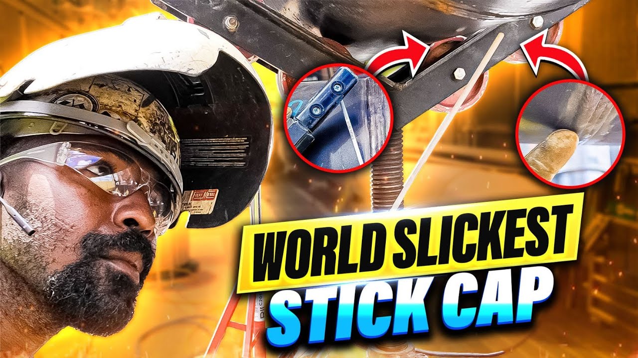 Smooth Cap | World's Slickest Stick Cap. [Welding Techniques] - YouTube