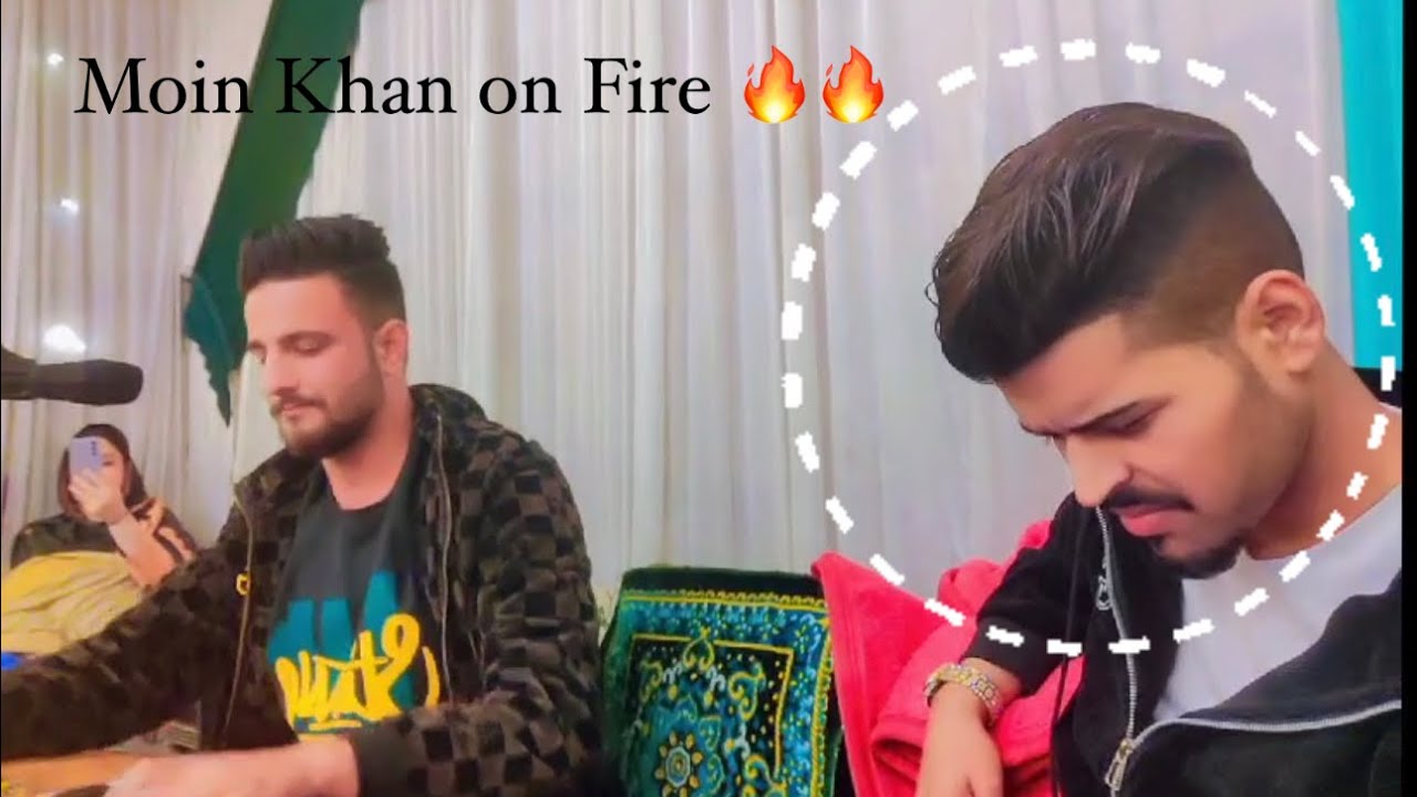 Singer Moin Khan on fire😳 Must watch Badal khel - YouTube