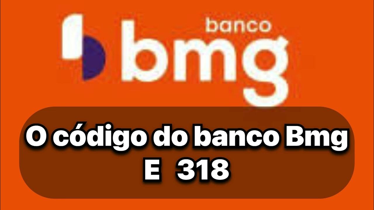 Código do banco e número de encaminhamento do banco bmg - YouTube