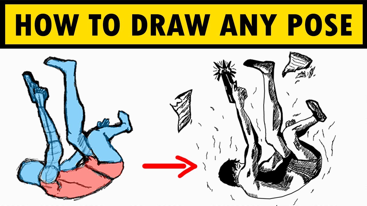 How to DRAW ANY POSE IN 7 DAYS (FEW USE THIS METHOD!) - YouTube