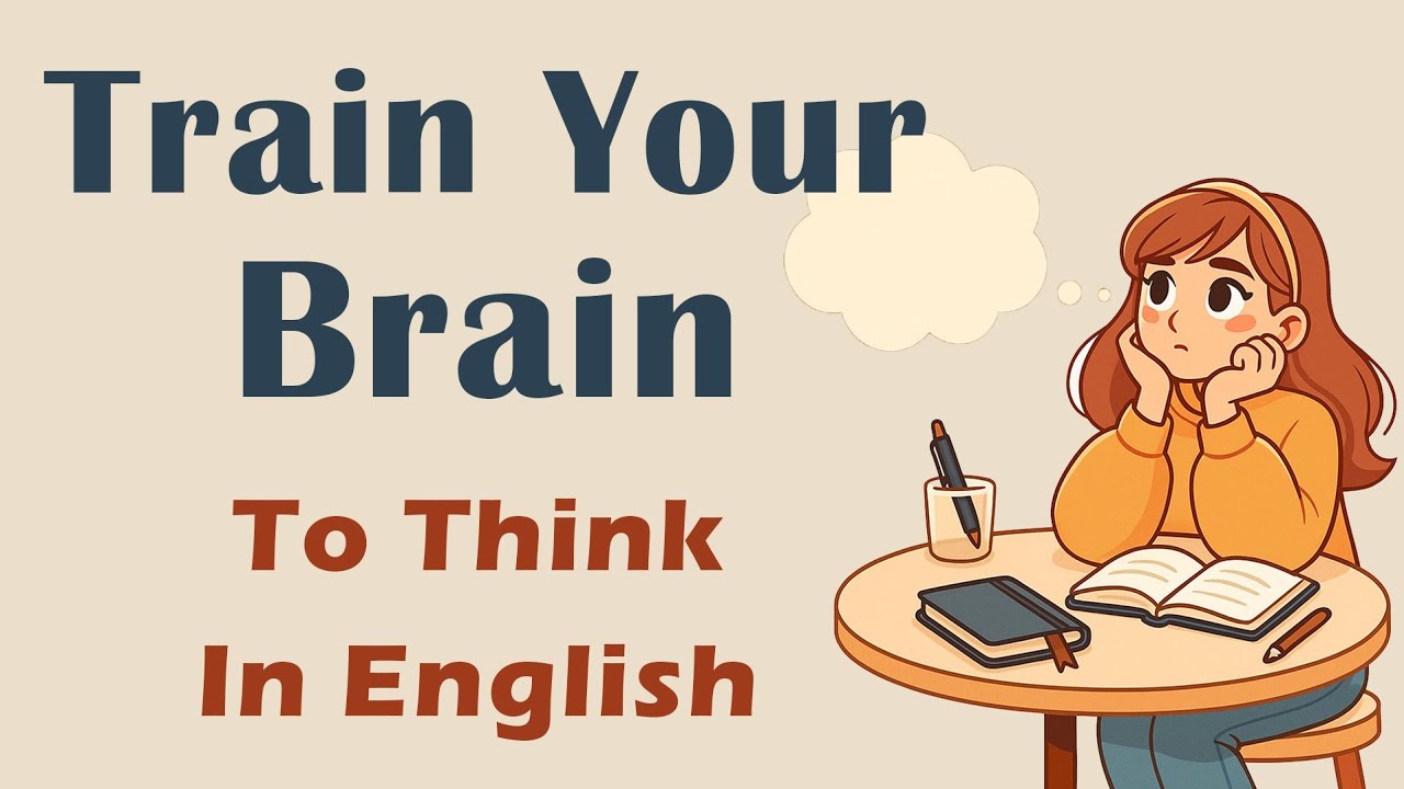 How to Train Your Brain to Think in English | English Speaking Tips ...