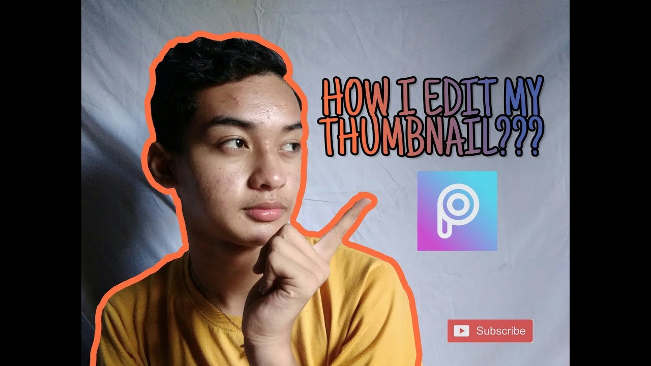 TUTORIAL (HOW I EDIT MY THUMBNAIL???)(VERY EASY) - YouTube