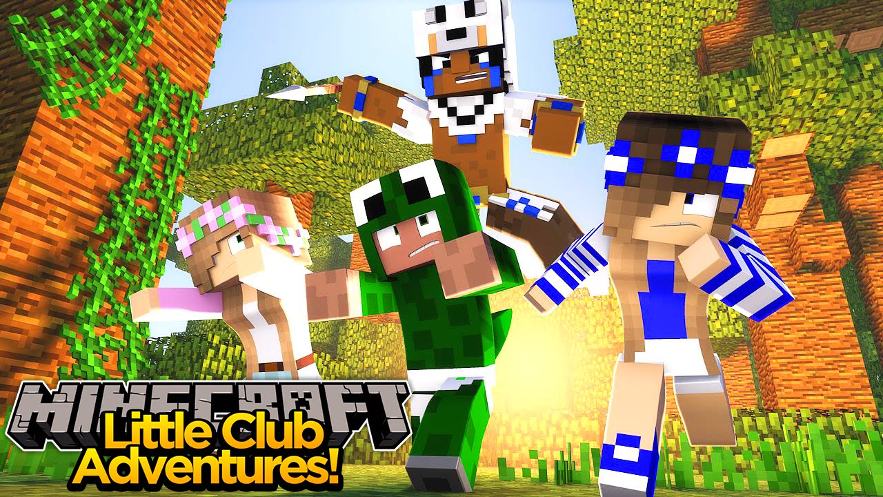 Minecraft Little club Adventures - Little Kelly & Little Carly SAVE ...