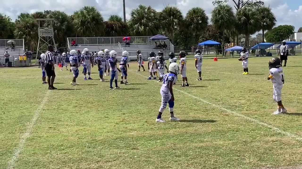 Liberty City Warriors vs Pompano Beach Cowboys 8U 2019 - YouTube