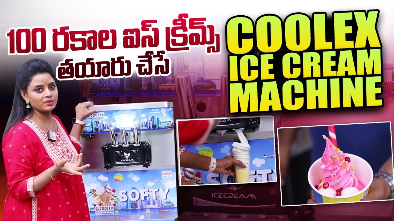 Coolex Ice Cream Machine | Star Your Own ICE Cream Parlour with 100 ...