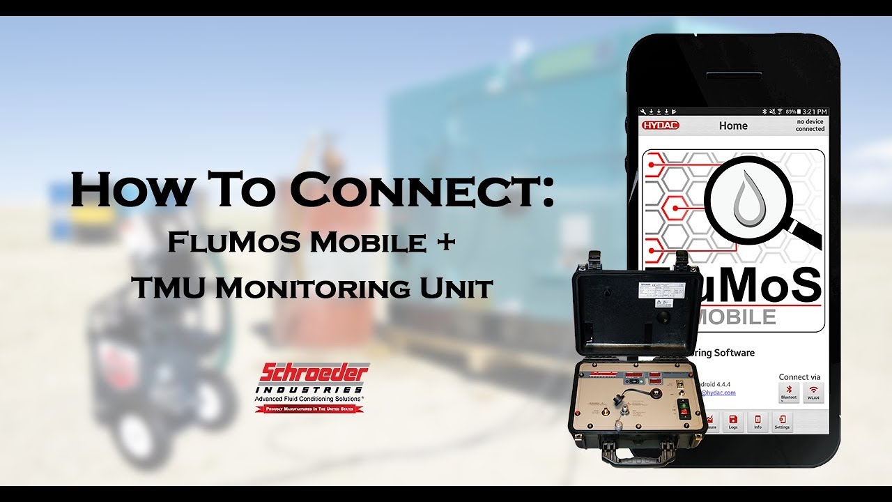 FluMoS mobile | Connecting a TMU Monitoring Unit - YouTube