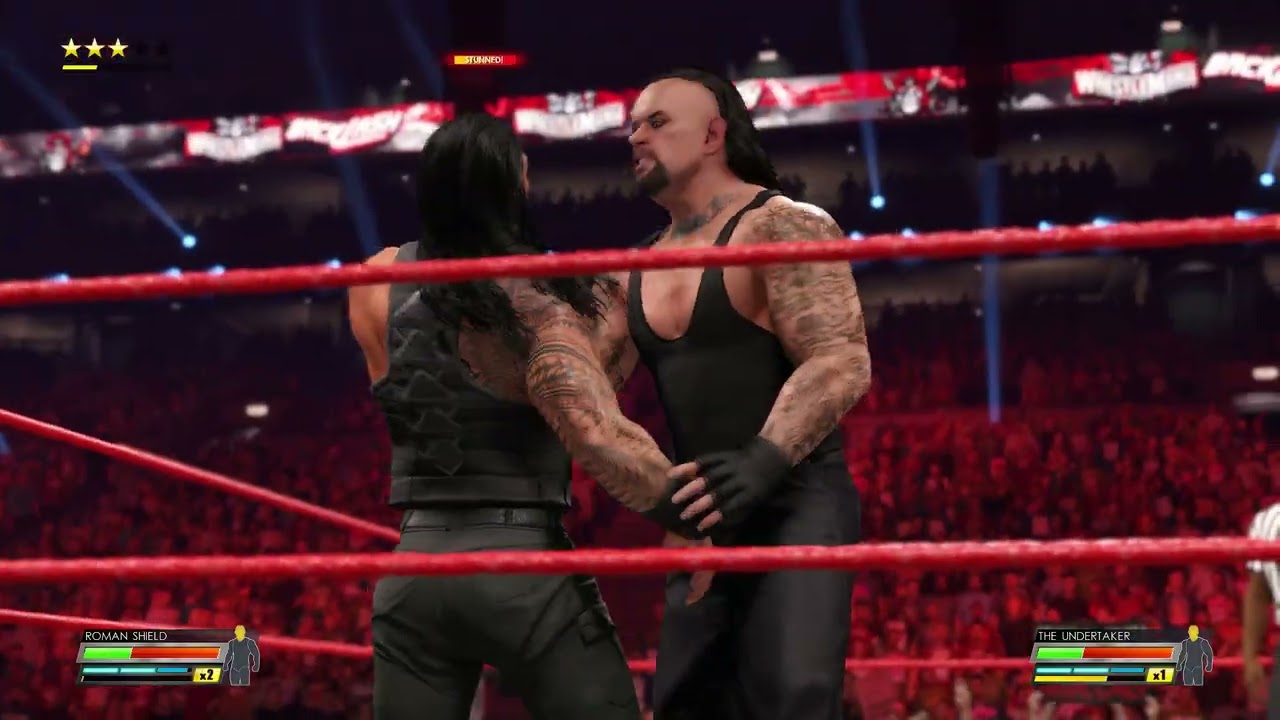 Roman Reigns VS The Undertaker WWE 2K22 Gameplay - YouTube