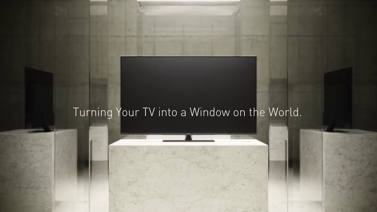 TV LED 4K ULTRA HD: Art Glass design - YouTube