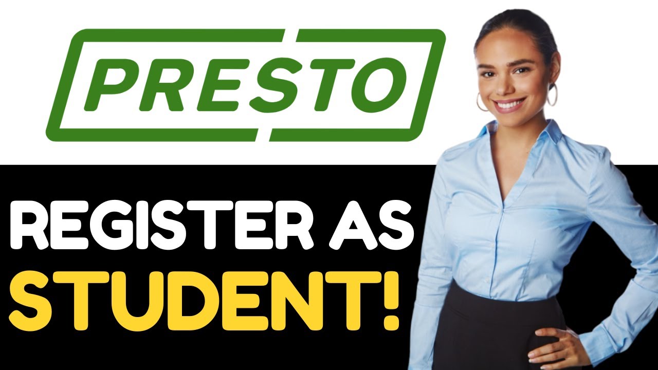 HOW TO REGISTER PRESTO CARD AS A STUDENT 2024! (FULL GUIDE) - YouTube