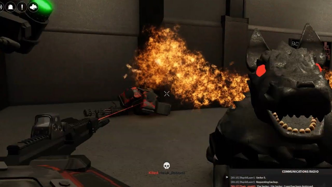 Roblox SCP Roleplay The Tiger Attacked our Team and got us killed - YouTube