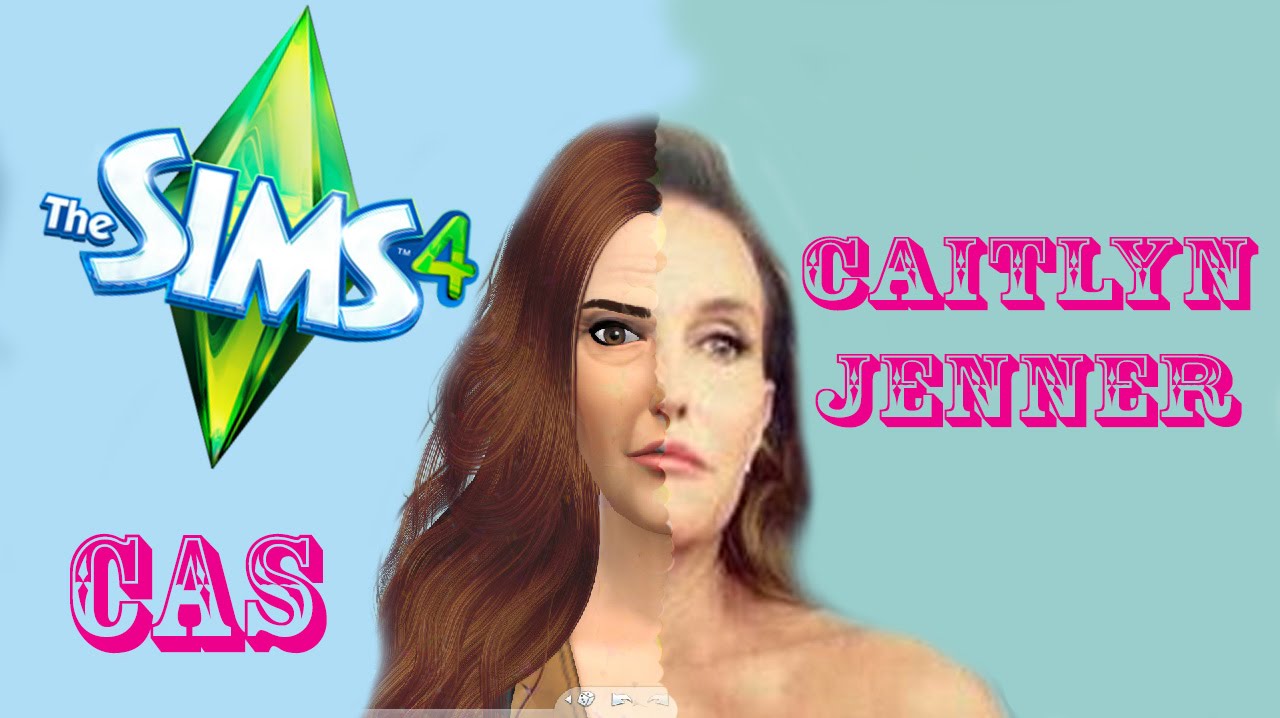 Sims 4 CAS Caitlyn Jenner - YouTube