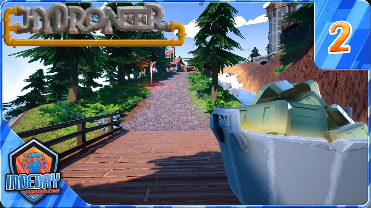 HYDRONEER EN COOP #2 - ON FORGE DES LINGOTS D'OR ! - YouTube