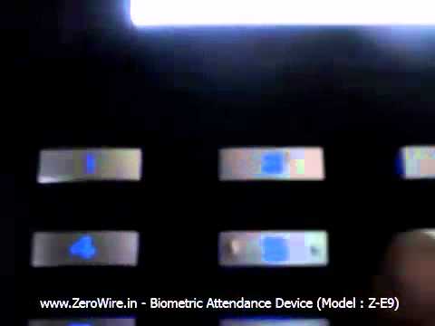 ZeroWire.in - Biometric Fingerprint Attendance Machine (Model : Z-E9 ...