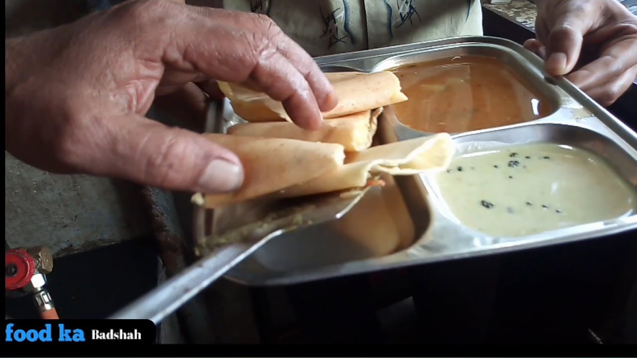 tha real matka dosa fo Mumbai | indian street food - YouTube