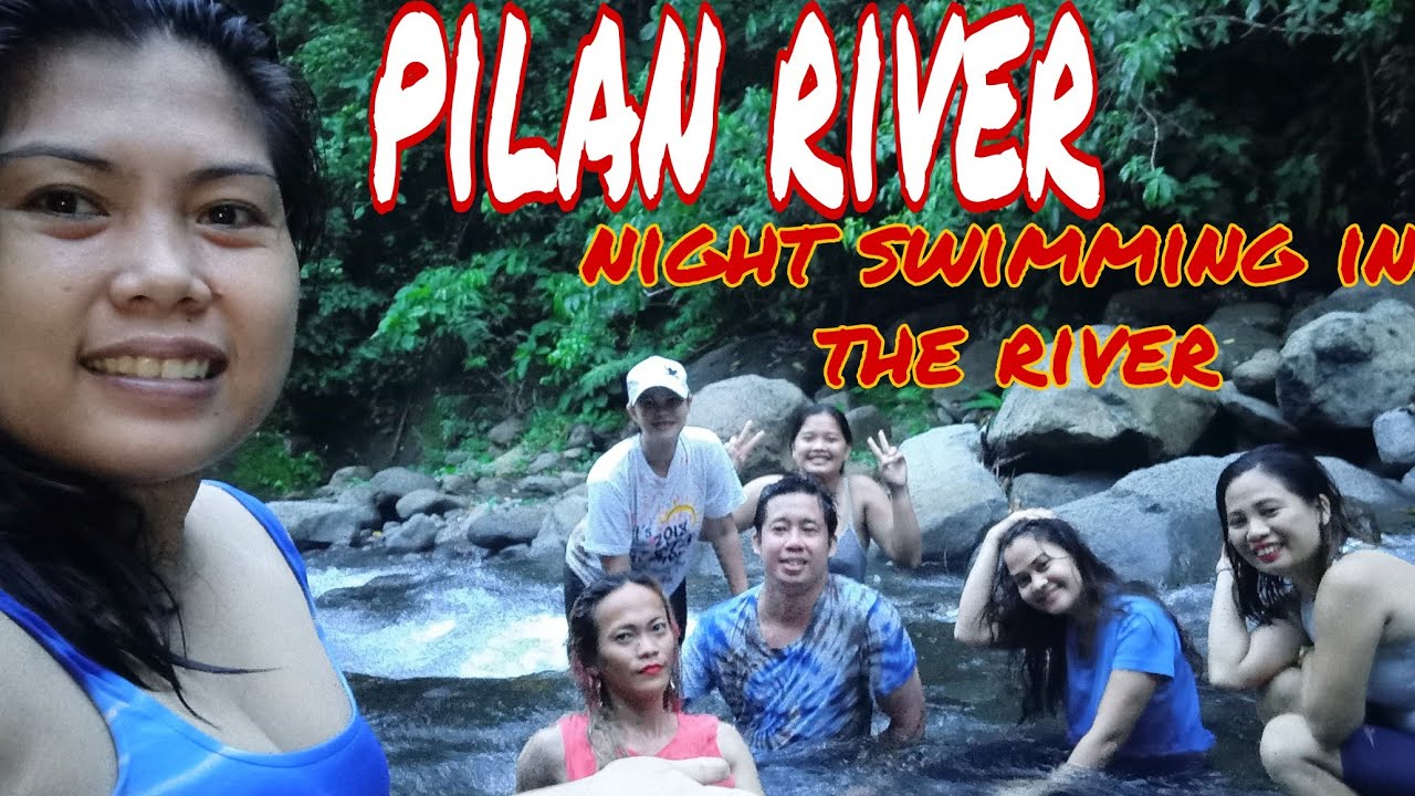 NIGHT SWIMMING IN THE RIVER//PILAN RIVER//MINDANAO//PHILIPPINES - YouTube
