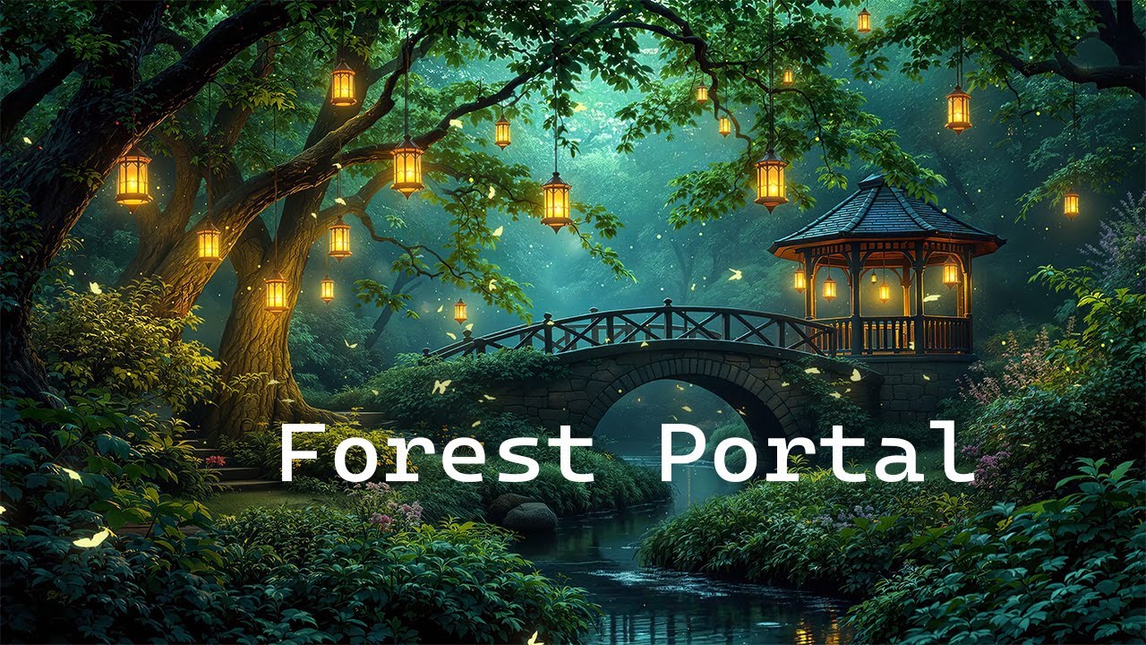 Forest Portal - Healing Ambient Meditation - Deep Ambient Melody for Relaxation & Meditation ...