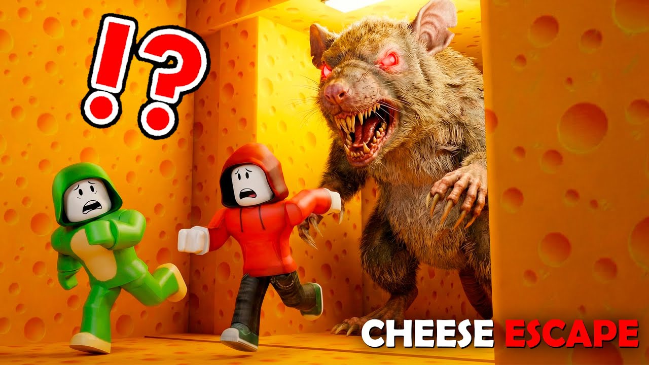 How JJ and Mikey SURVIVE in SCARY LABYRINTH with RAT ?! CHEESE ESCAPE ...