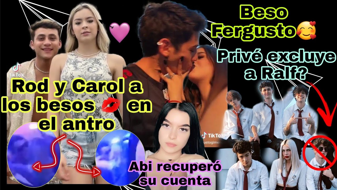 ROD Y CAROL A LOS BESOS👩‍ ️‍💋‍👨🔥Caroltreras es real?😏Prive le dio la ...