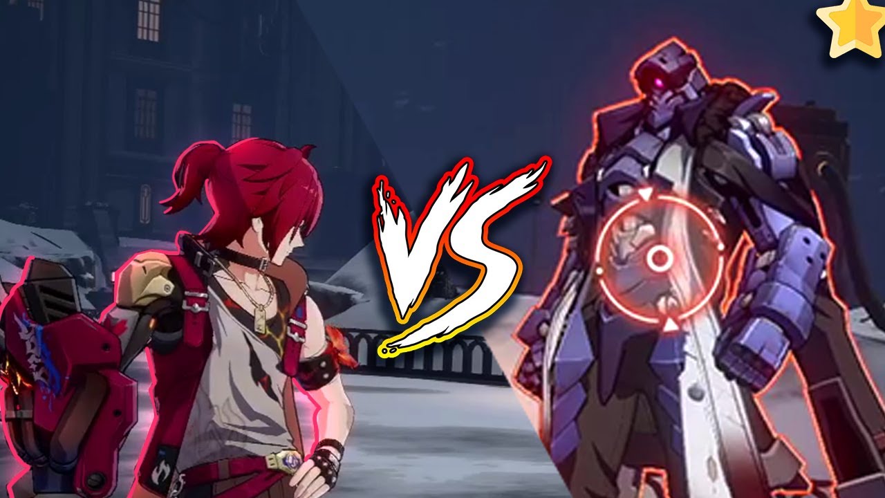 half-machine vs full-metal, Luka vs Svarog, 1v1 | HSR Story cutscenes⭐ ...