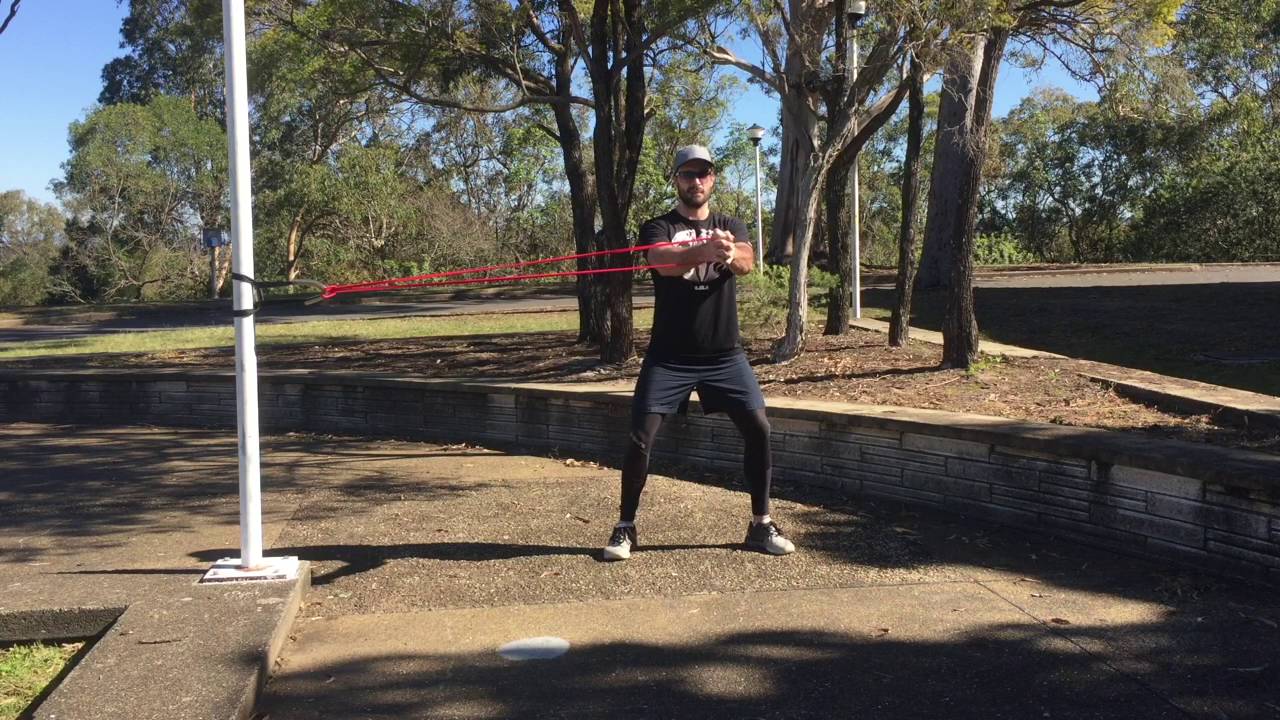 Lateral Band Hold - YouTube