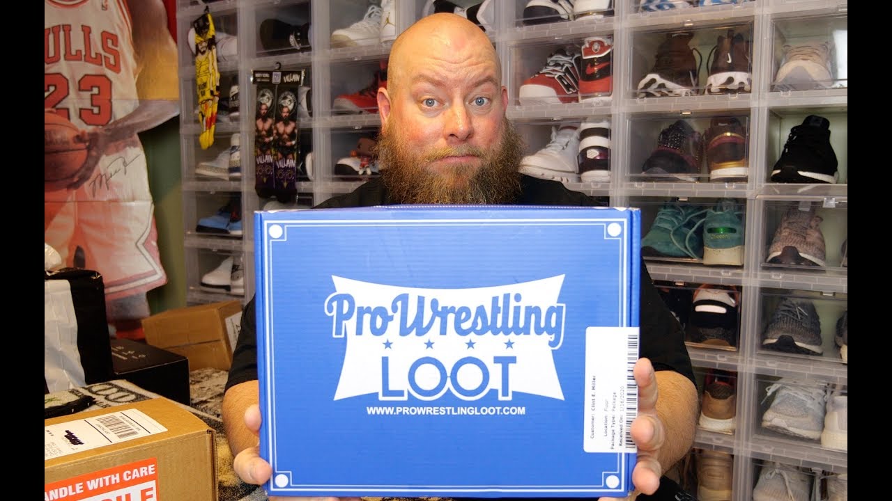 Opening up the January 2020 Pro Wrestling Loot Mystery Box + Exclusive ...