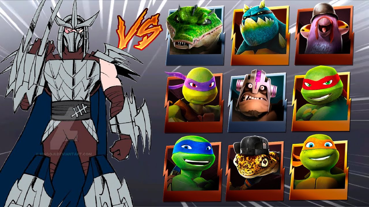 SHREDDER VS MUTANIMALS | Teenage Mutant Ninja Turtles Legends - YouTube