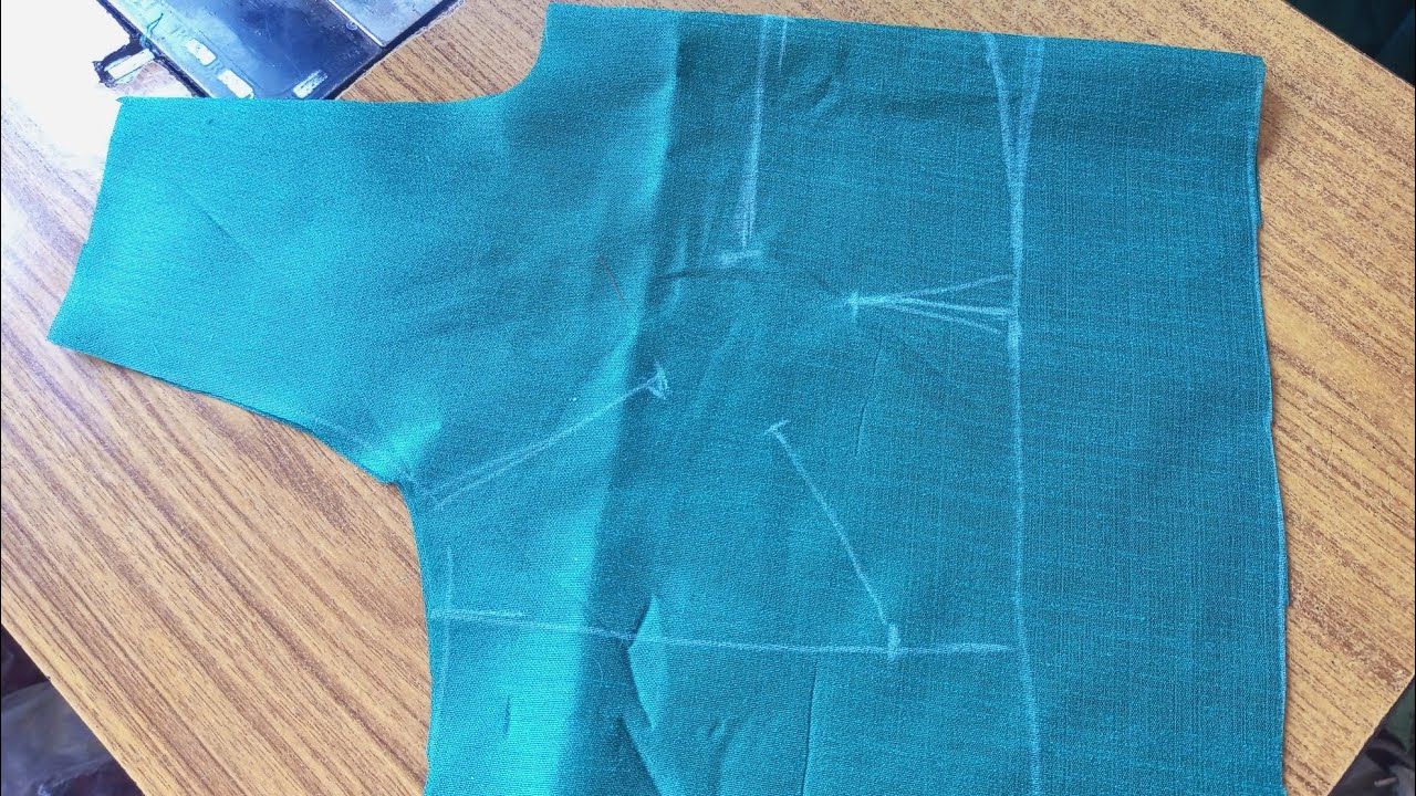 simple blouse cutting kaise kare / Manjulata Buteek - YouTube