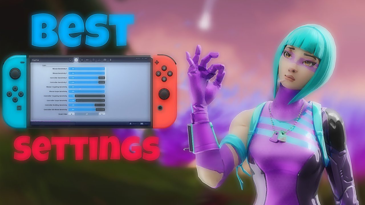 Best Nintendo Switch Fortnite Settings For Season 11 ! + Tutorial On My ...